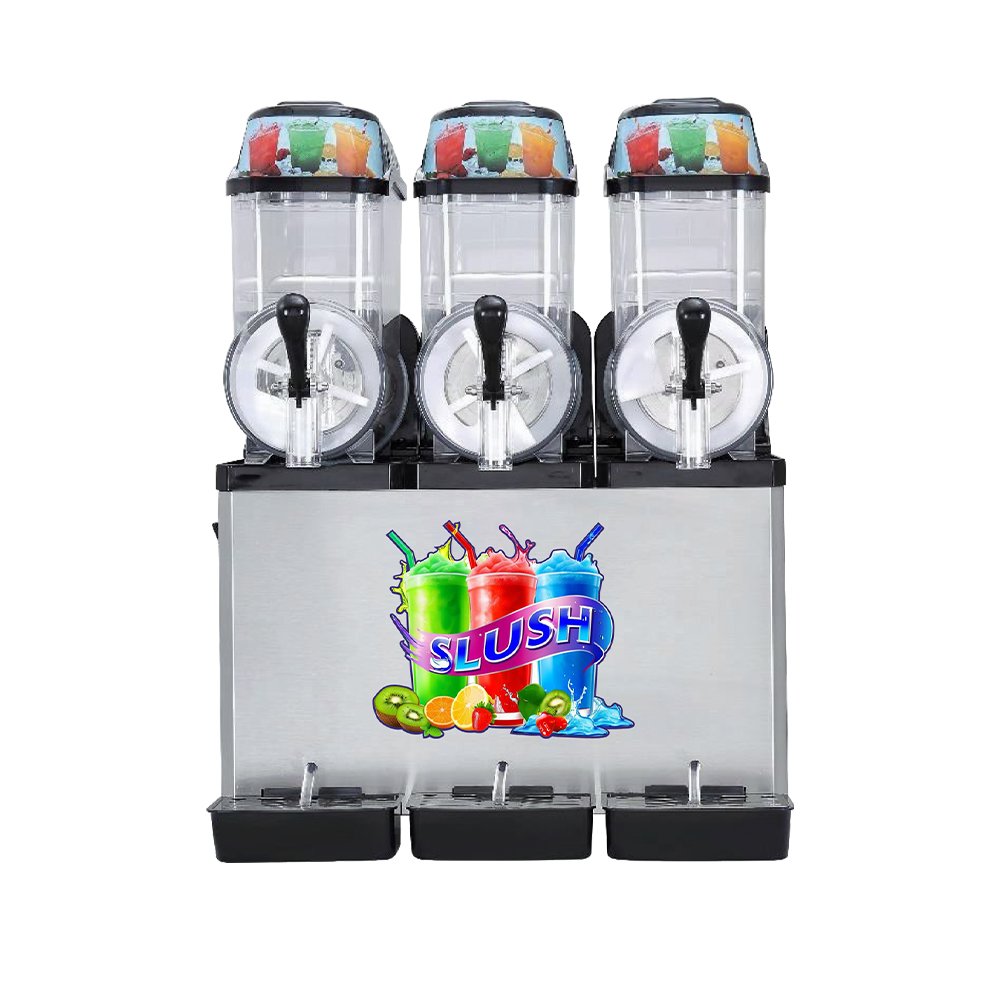 3 Tank Automatic Slush Machine China's Best 2/3 Tank Frozen Drink Maker ...