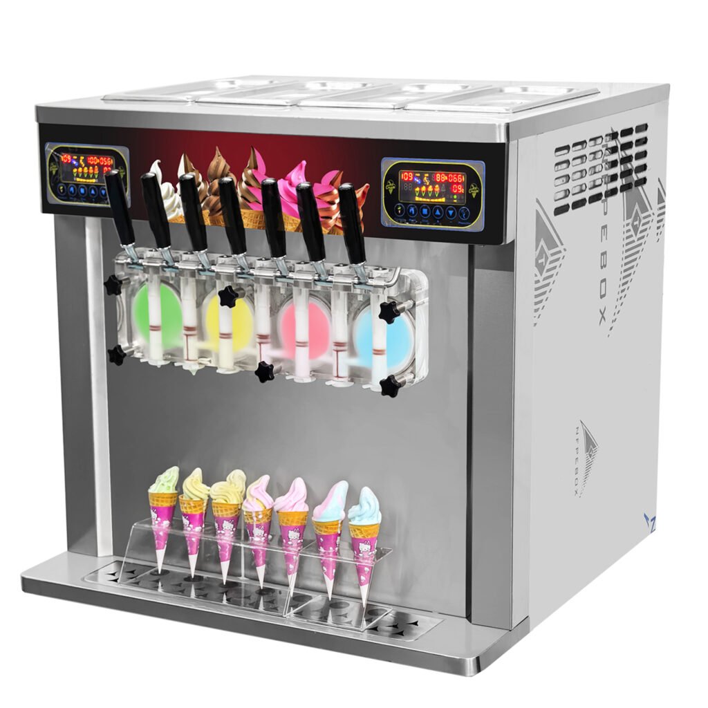 Ice Cream Machine Best Whippy I Icecream Maker Commercial 4+3 Mix Soft ...